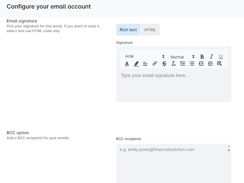 How to Edit an email account – ExecuLink