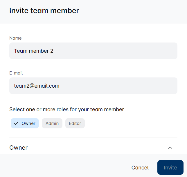 What are team roles and how to assign them – ExecuLink