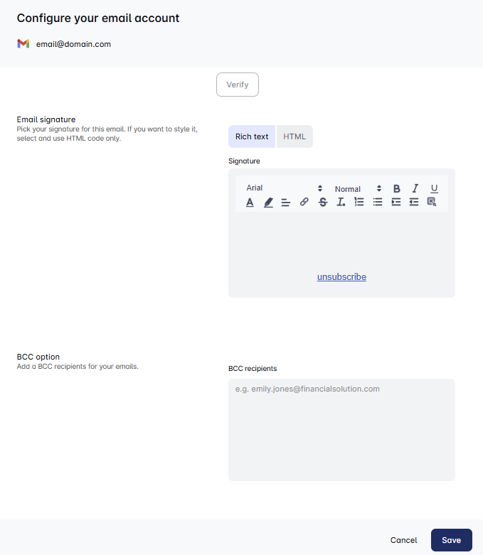 Level 7: Connect Email Accounts and Custom Tracking Domain – ExecuLink