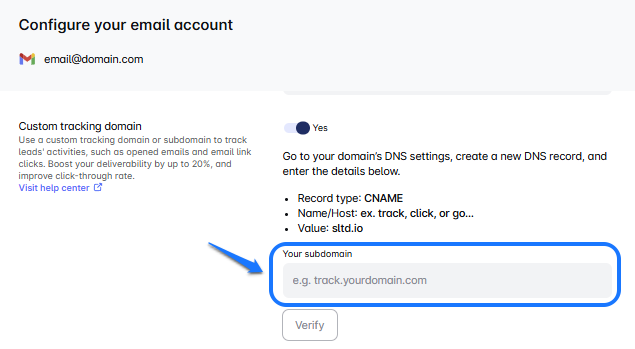Level 7: Connect Email Accounts and Custom Tracking Domain – ExecuLink